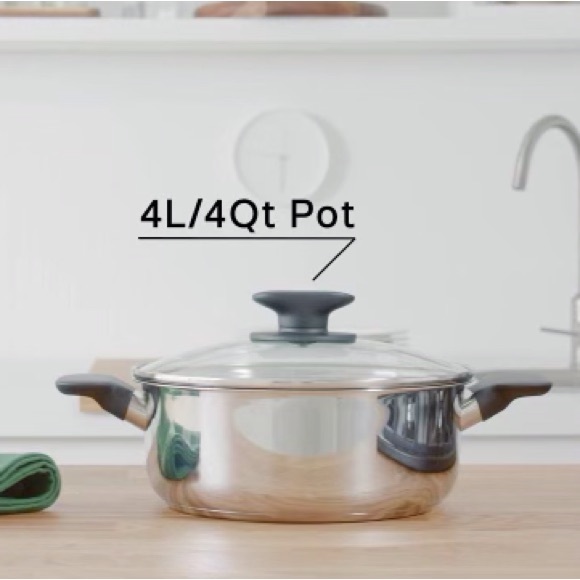 Tupperware | Kitchen | Tupperware Universal Cookware Stockpot 4 L ...